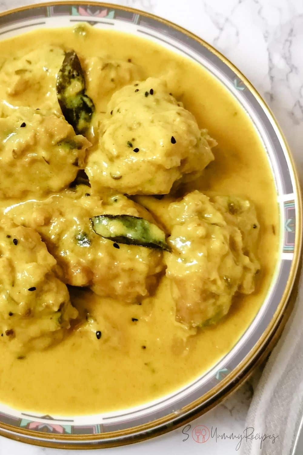 Kadhi Pakora - Pakistani Pakora Curry Recipe - So Yummy Recipes