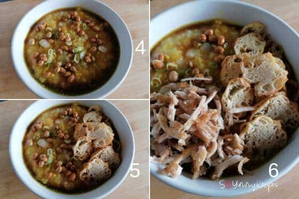 Bubur Ayam (Indonesian Chicken Rice Porridge) - So Yummy Recipes