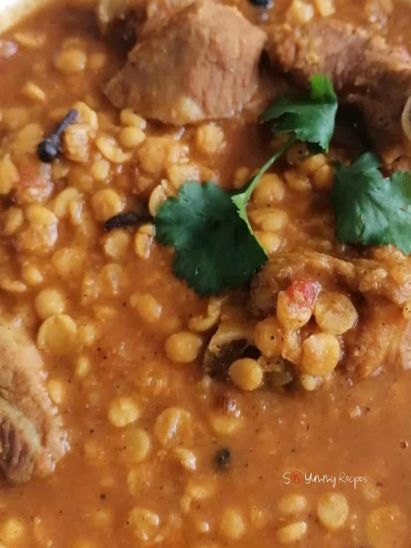 Dal Gosht: Lentil And Meat Curry - So Yummy Recipes