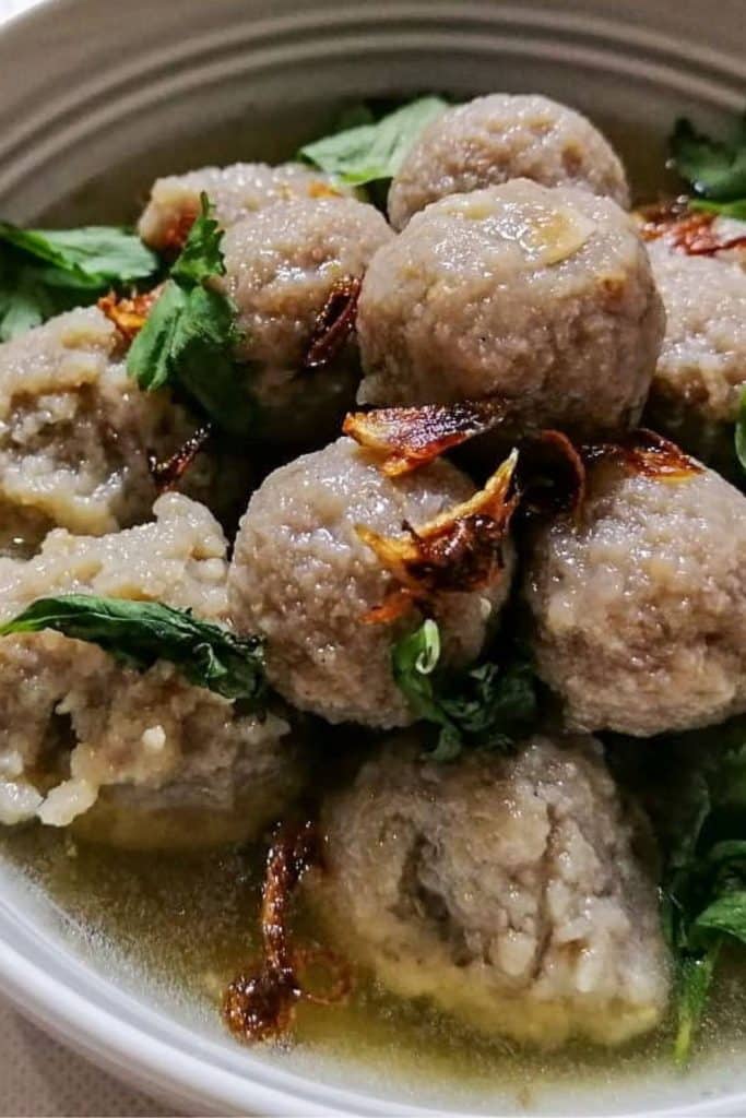 Bakso: Indonesian Beef Meatballs - So Yummy Recipes